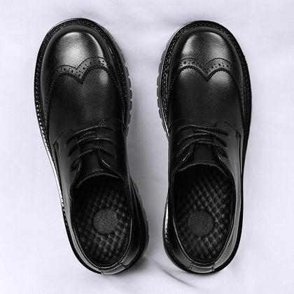 Bukchon Chunky Sole Lace-Up Brogues | Streets of Seoul | Men's Korean ...