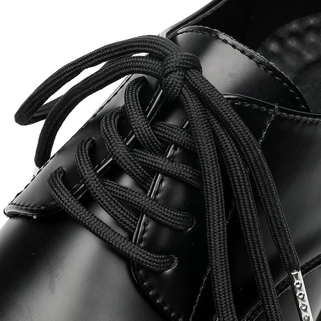 Deoji Lace-Up Derby Shoes | Streets of Seoul | Men's Korean Style Fashion