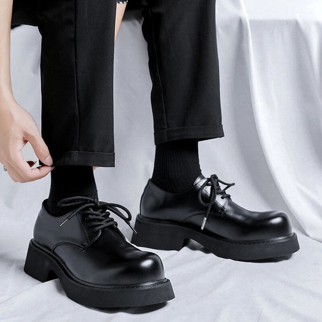 Deoji Lace-Up Derby Shoes | Streets of Seoul | Men's Korean Style Fashion