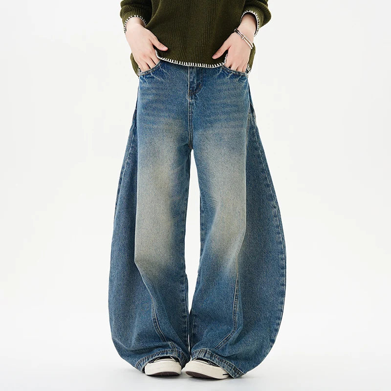 Extreme Barrel Leg Jeans | Streets of Seoul | Men's Korean Style Fashion