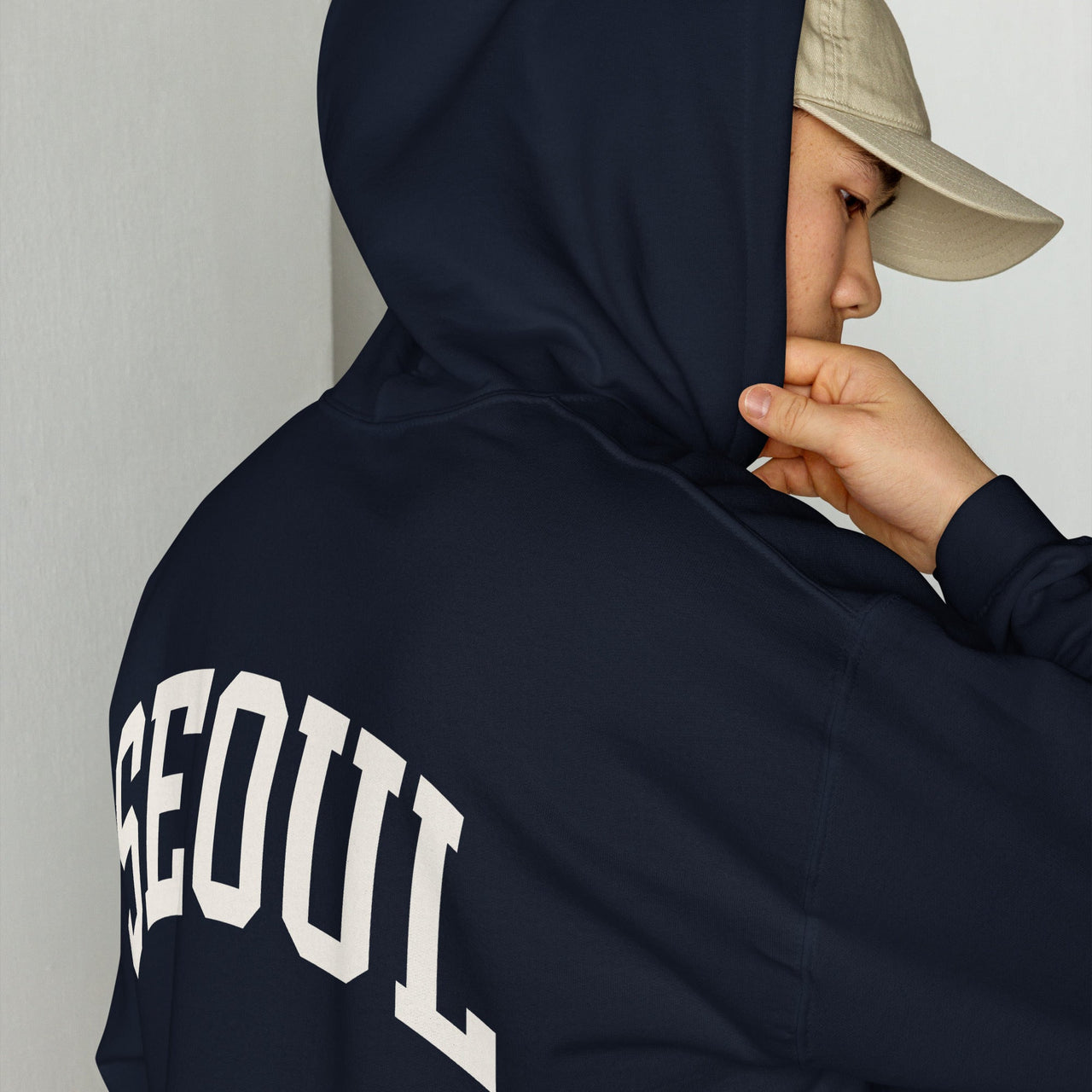 SOS Logo 'Seoul' Hoodie | Streets of Seoul | Men's Korean Style Fashion