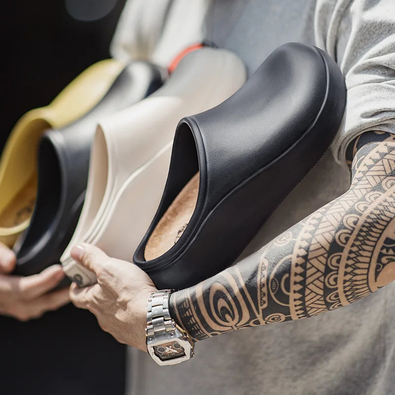 Seongsu EVA Zeppelin Mules | Streets of Seoul | Men's Korean Style Fashion