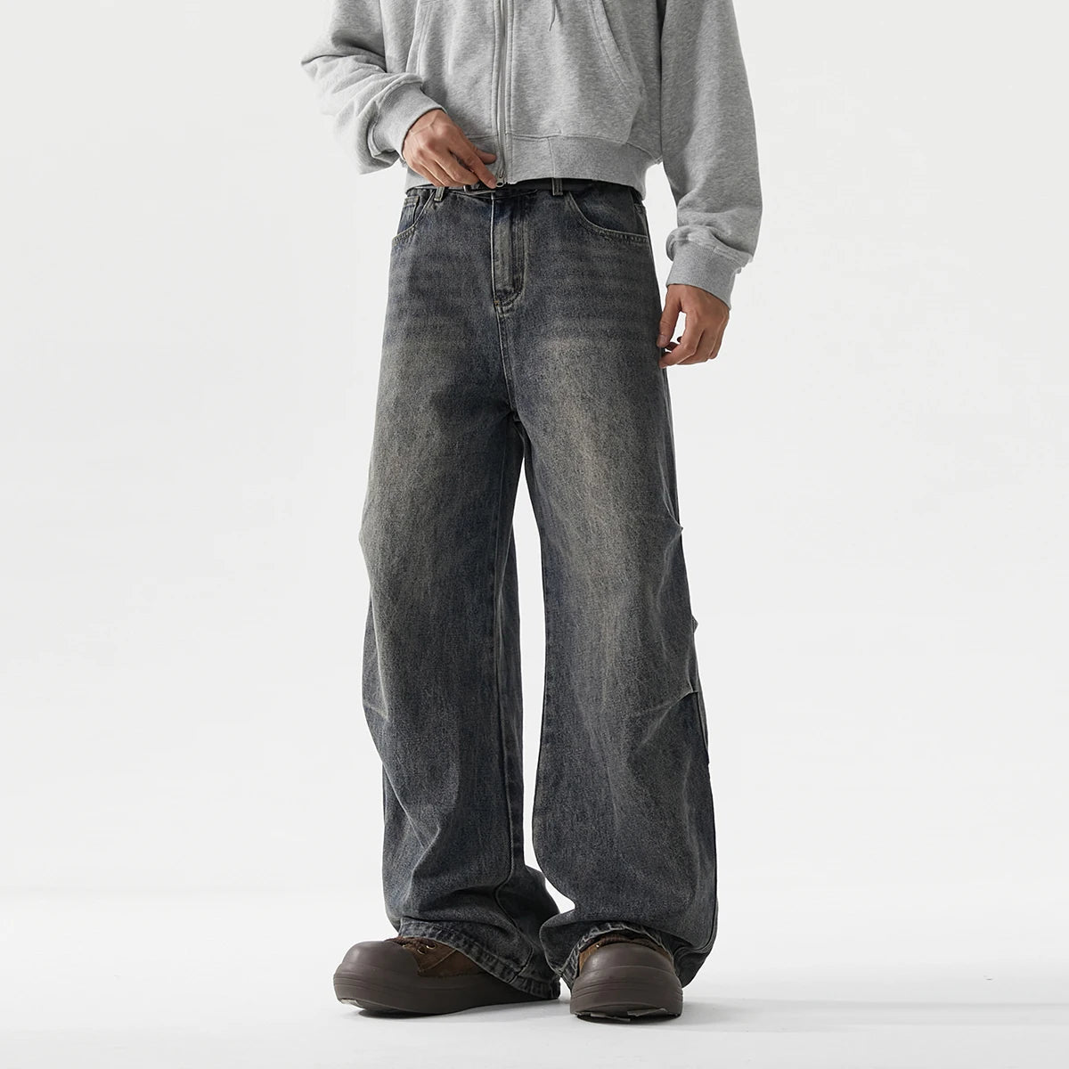 Oversize jeans mens store