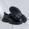 Ichon Faux Leather Chunky Raised Sole Shoes | Streets of Seoul | Men's ...