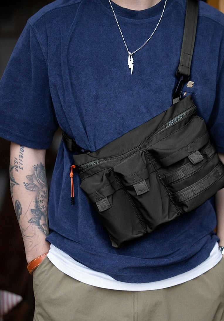 Utility Cross Body Bag | Streets of Seoul | Men's Korean Style Fashion