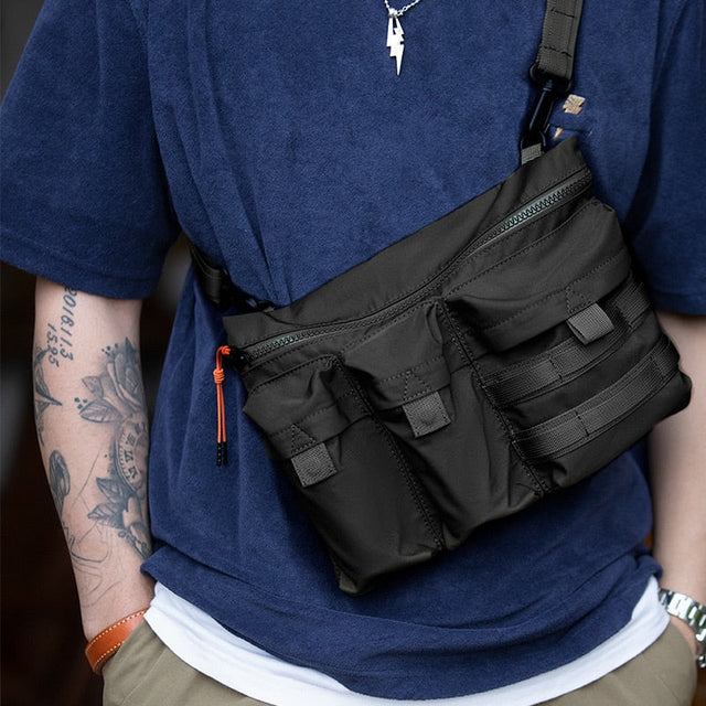 Utility Cross Body Bag | Streets of Seoul | Men's Korean Style Fashion
